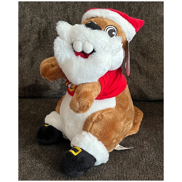 Buc-ee’s | Toys | Bucees Store Beaver Santa Plush Souvenir Toy | Poshmark